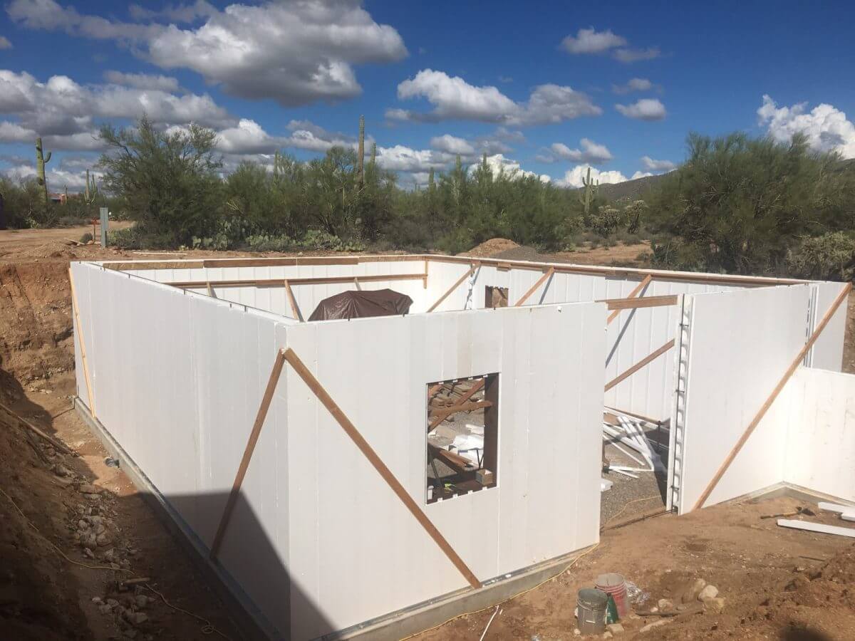 Project Photo Gallery – Hobbs Vertical ICF Wall System